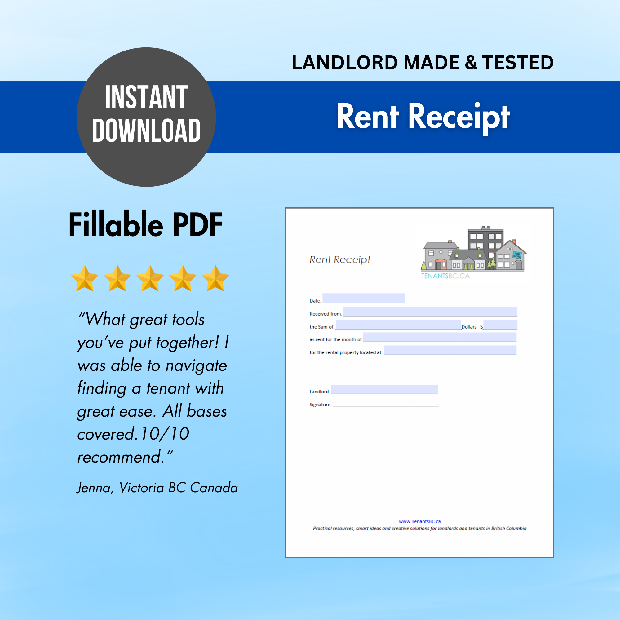 Rental Forms | TenantsBC