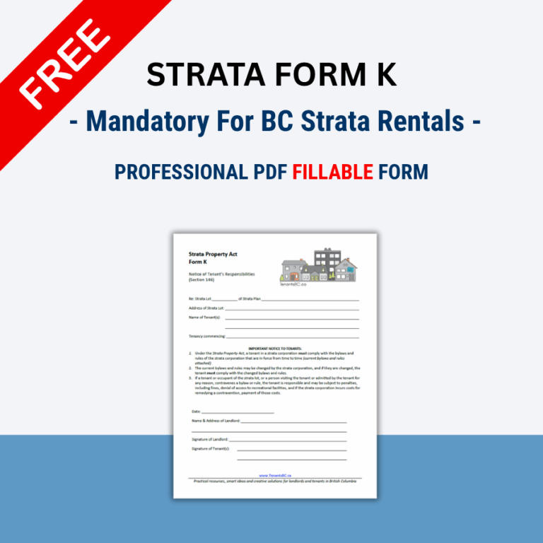 Rental Forms | TenantsBC